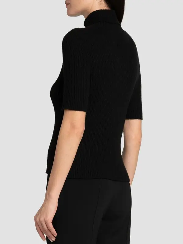 Giorgio Armani Mock Turtleneck Knit Top
