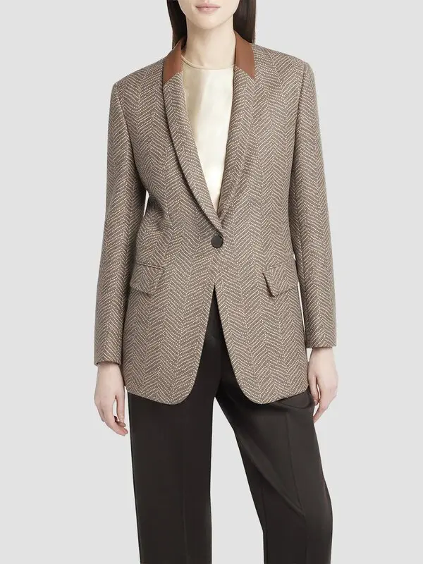 Giorgio Armani Wool-cashmere Single-breasted Blazer