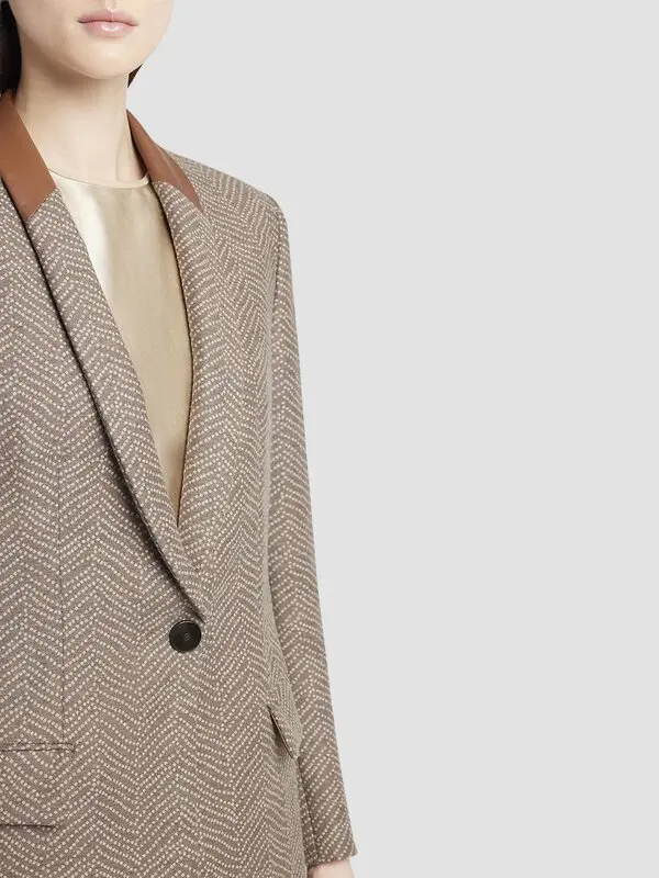 Giorgio Armani Wool-cashmere Single-breasted Blazer