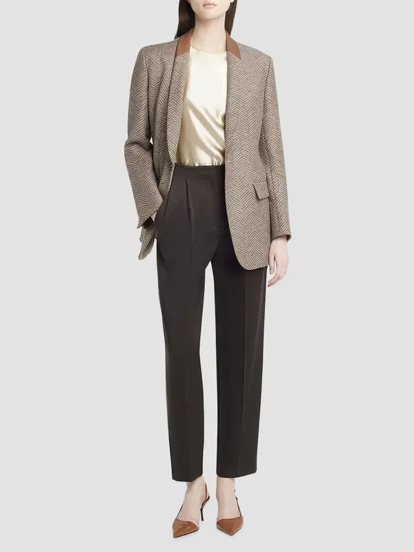Giorgio Armani Wool-cashmere Single-breasted Blazer