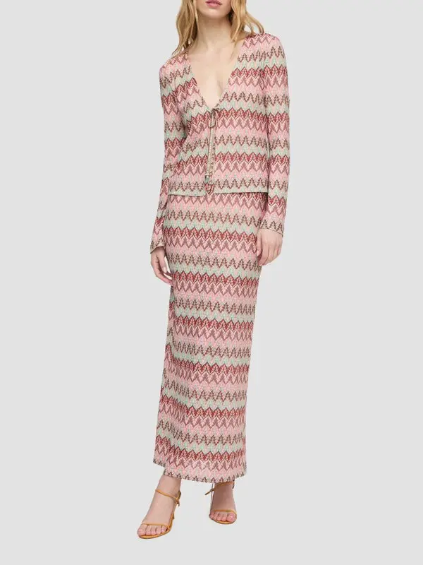 Hill House Home The Zoey Maxi Skirt - White Multi