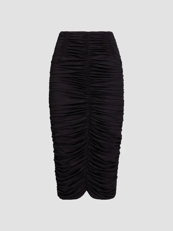 Kiki De Montparnasse Echauffe Ruched Skirt