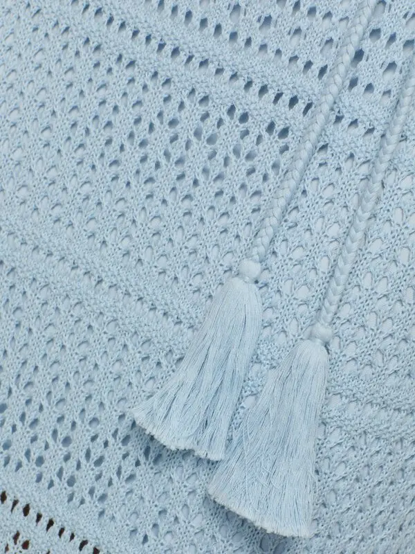 MILLY Kai Crochet Midi-dress