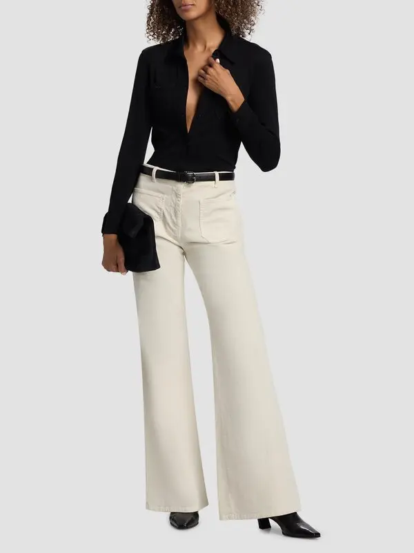 NILI LOTAN Ibra Wool Shirt