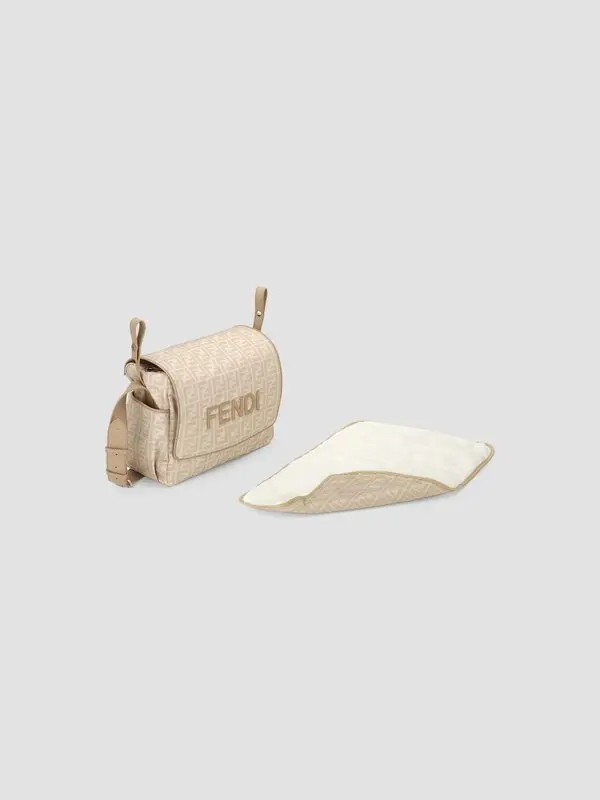 Fendi Logo Ff Diaper Bag
