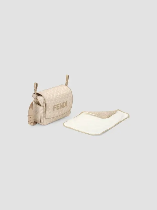 Fendi Logo Ff Diaper Bag