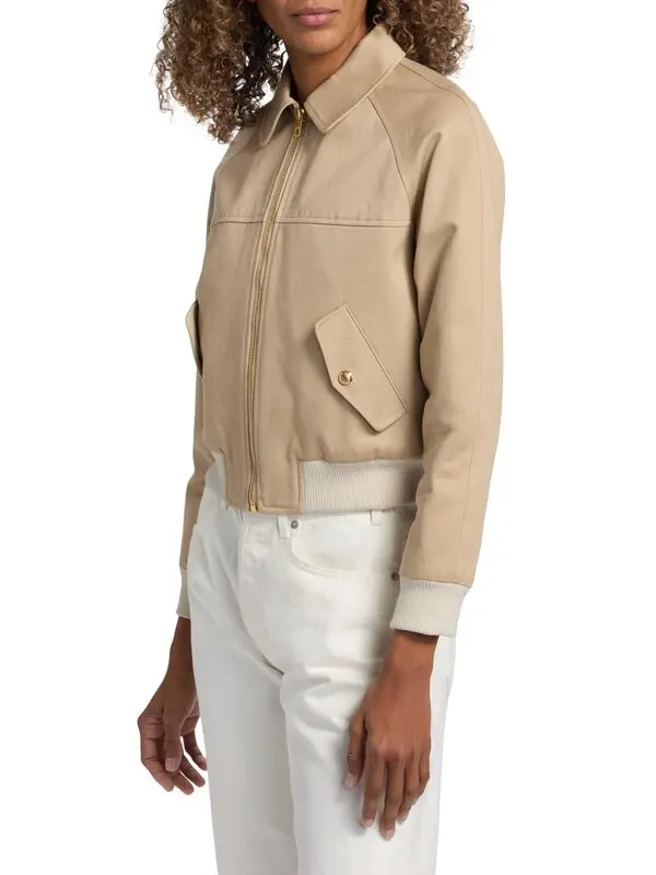 NILI LOTAN Saul Cotton Bomber Jacket