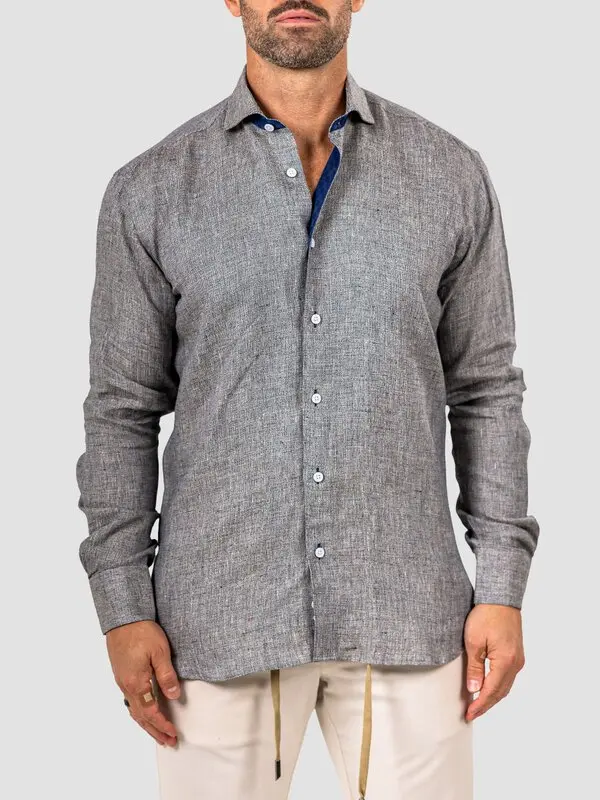 MACEOO Eins Marthyr Linen Shirt