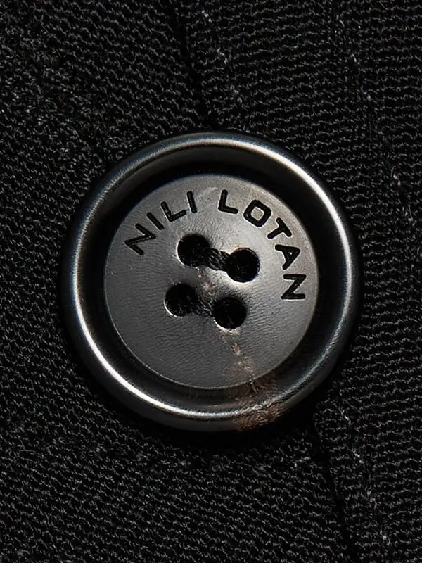 NILI LOTAN Marin Wool-blend Trench Coat
