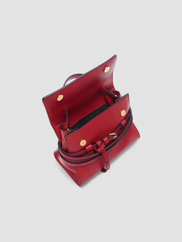 Moschino Tie Me Strappy Top Handle Bag