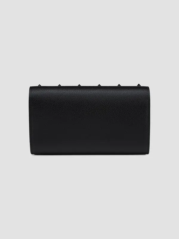CHRISTIAN LOUBOUTIN Paloma Grained Calf Leather Chain Wallet