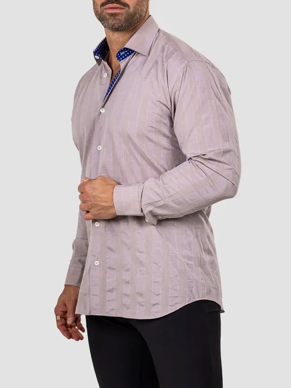 MACEOO Fibonacci Marthyr Stripe Shirt