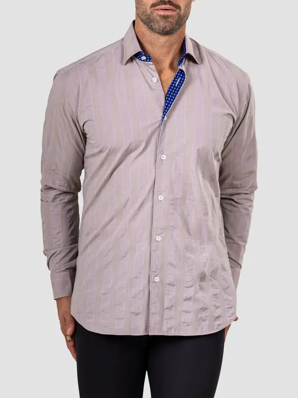 MACEOO Fibonacci Marthyr Stripe Shirt