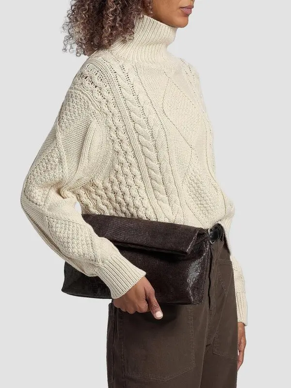 NILI LOTAN Kimmy Cotton-cashmere Turtleneck Sweater