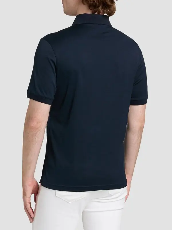 SAKS FIFTH AVENUE Collection Elevated Tech Polo Shirt