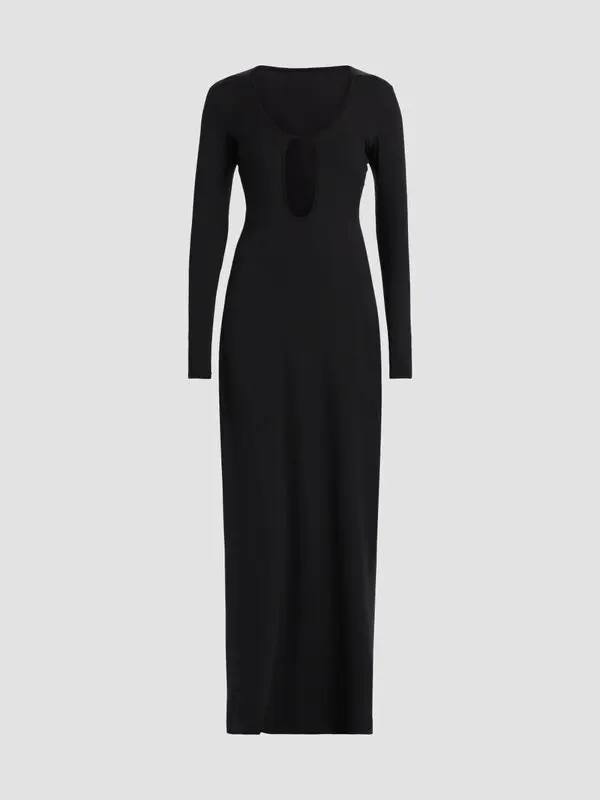 Kiki De Montparnasse Echauffe Cut-out Long-sleeve Gown