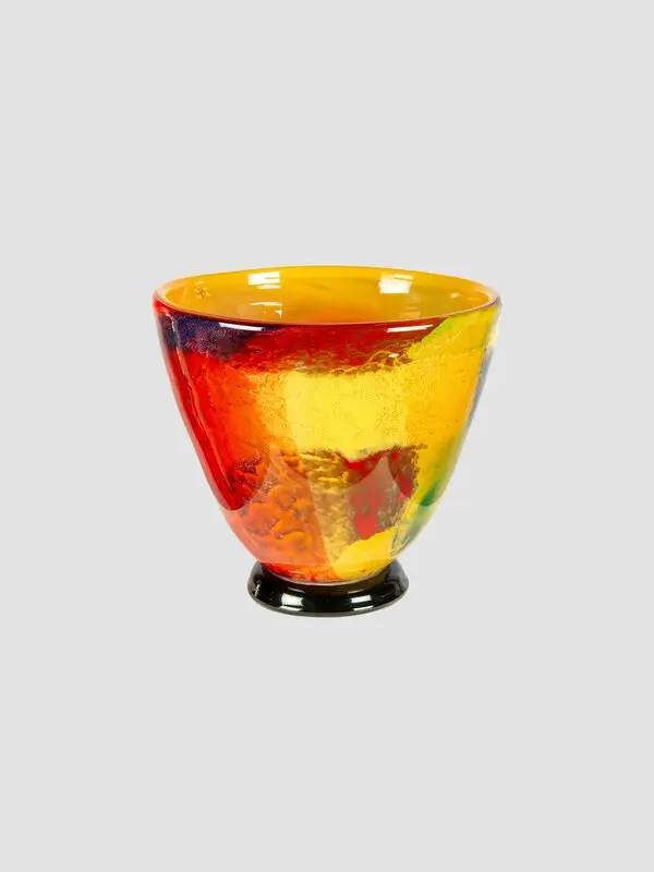 DALE TIFFANY Autumn Medley Hand Blown Art Glass Vase