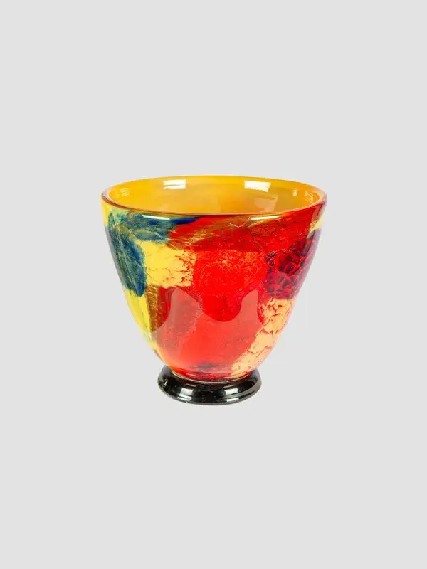 DALE TIFFANY Autumn Medley Hand Blown Art Glass Vase