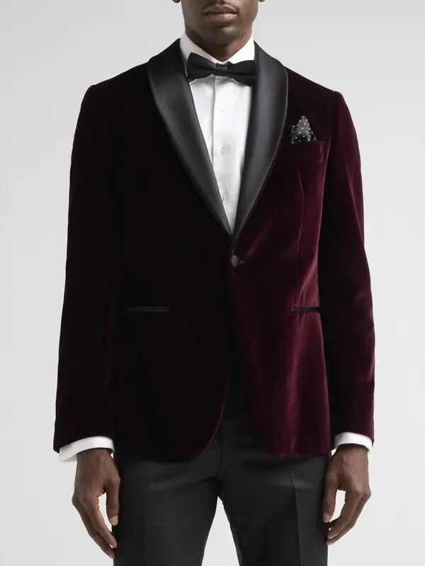 Pal Zileri Velvet Shawl-collar Dinner Jacket