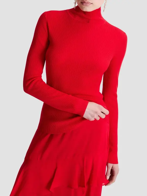 Marella Slim Fit Polo Neck Jumper