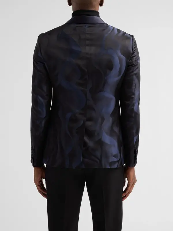 Pal Zileri Abstract Print Cotton-blend Jacket