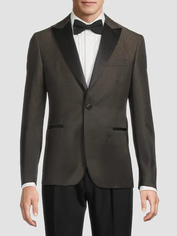 Pal Zileri Shimmer Single-breasted Dinner Jacket