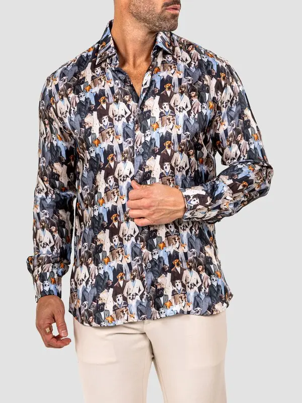 MACEOO Fibonacci Marthyr Canine Shirt