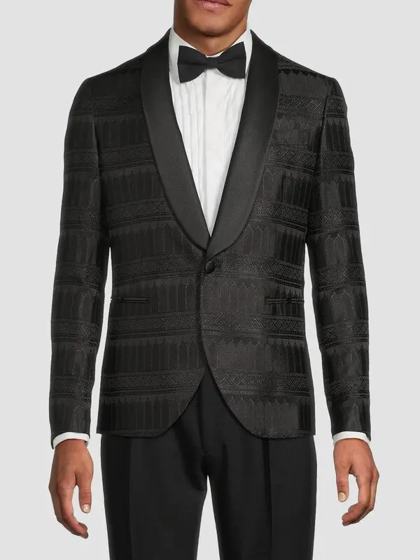 Pal Zileri Silk-blend Single-breasted Dinner Jacket