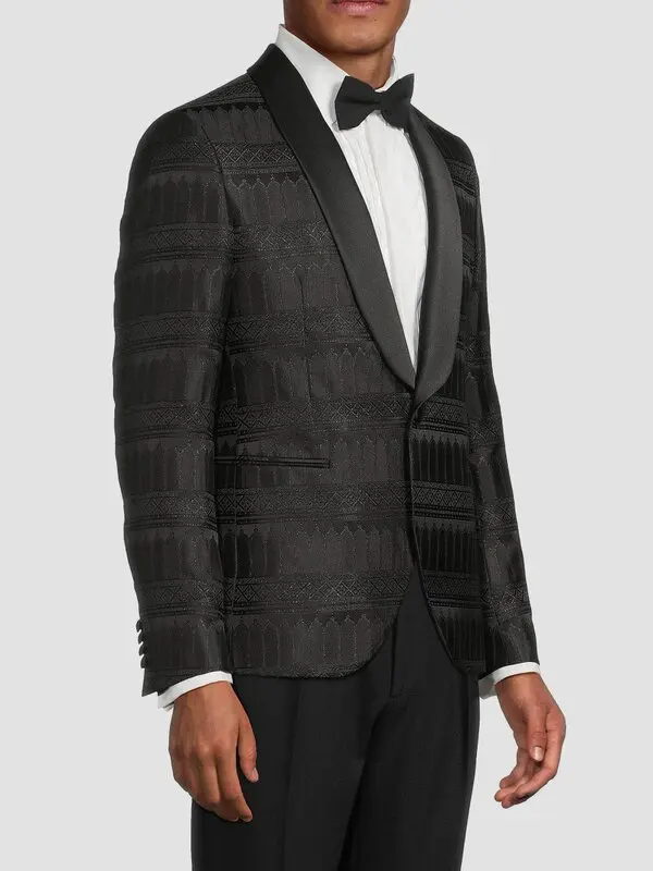 Pal Zileri Silk-blend Single-breasted Dinner Jacket