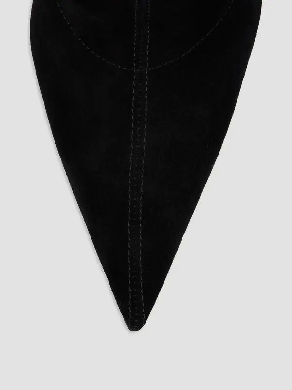 CHRISTIAN LOUBOUTIN Miss Z 100mm Botta Alta Knee High Boots