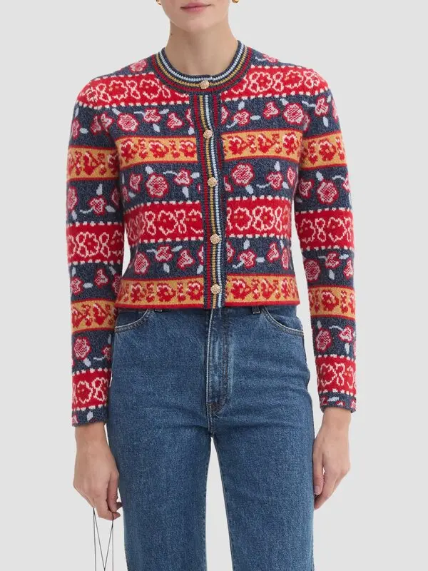 Hill House Home The Sonnet Cardigan - Red