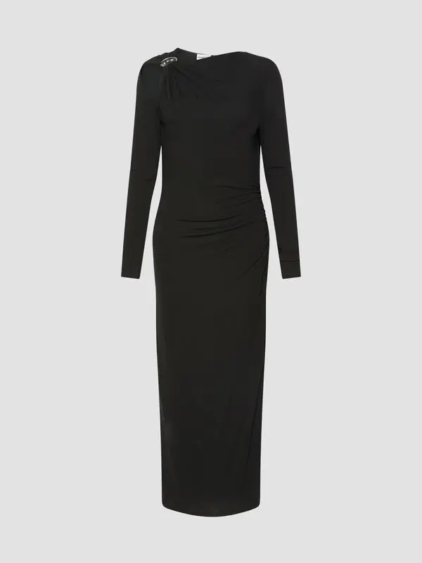 Marella Jersey Dress With Asymmetric Detail