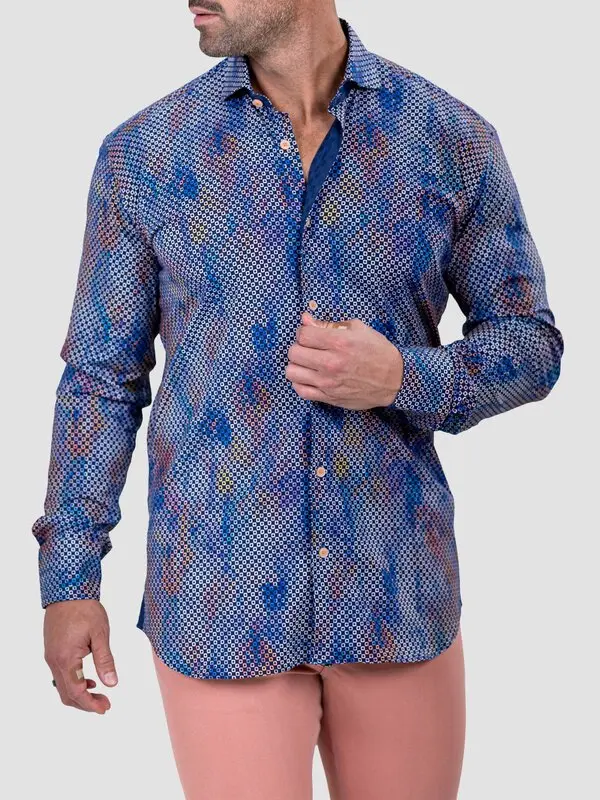 MACEOO Eins Marthyr Shirt - Multicolored