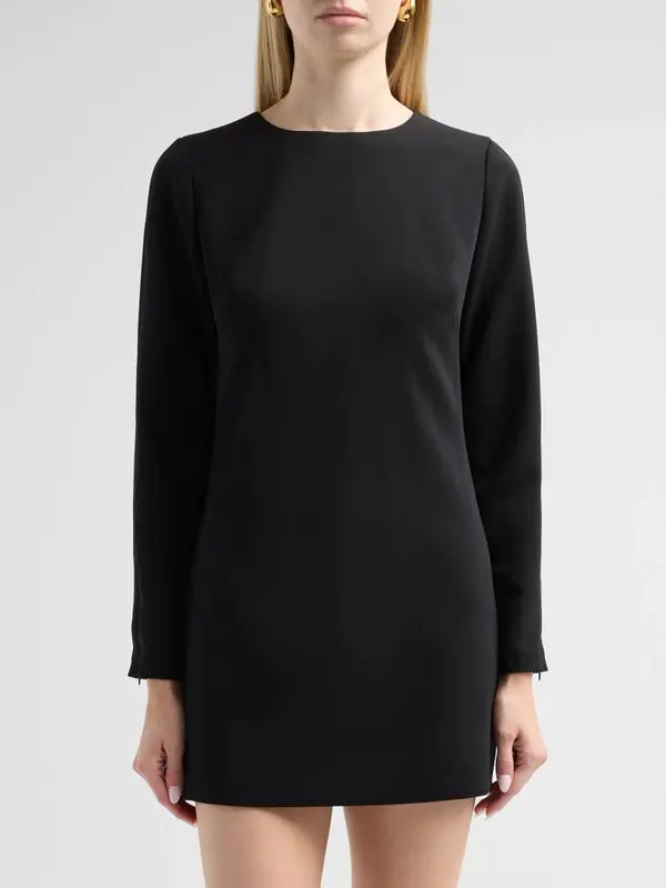 MILLY Audrey Crêpe Mini Dress