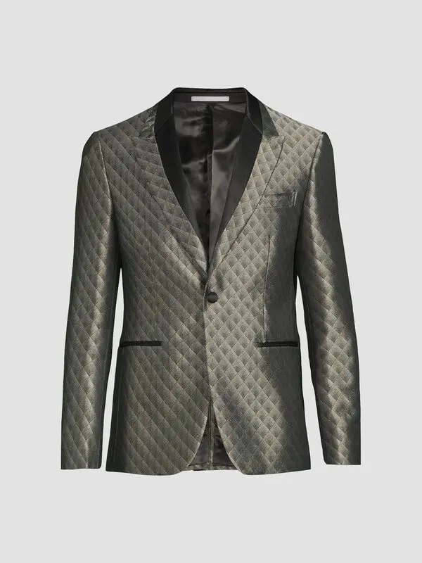 Pal Zileri Geometric Single-breasted Dinner Jacket