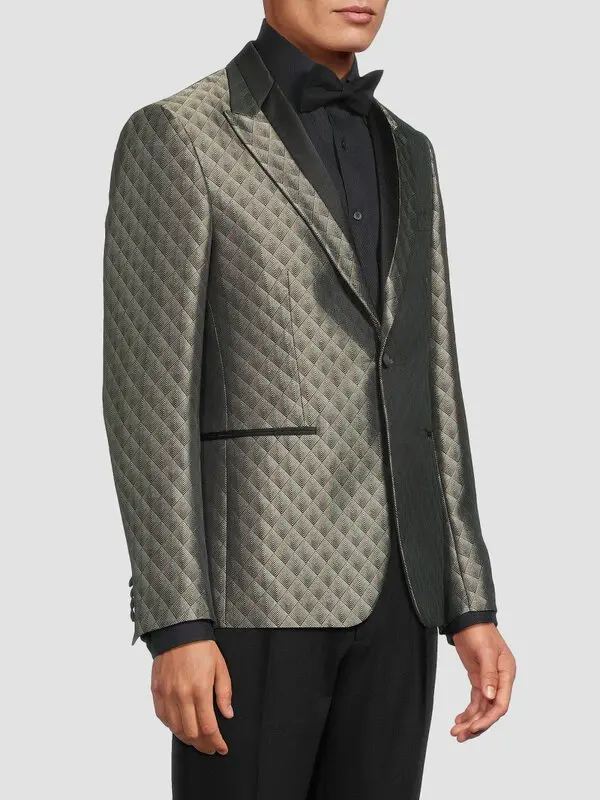 Pal Zileri Geometric Single-breasted Dinner Jacket
