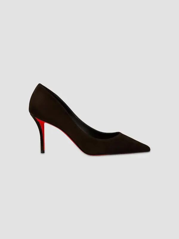 CHRISTIAN LOUBOUTIN Miss Z 80mm Pumps - Cafe