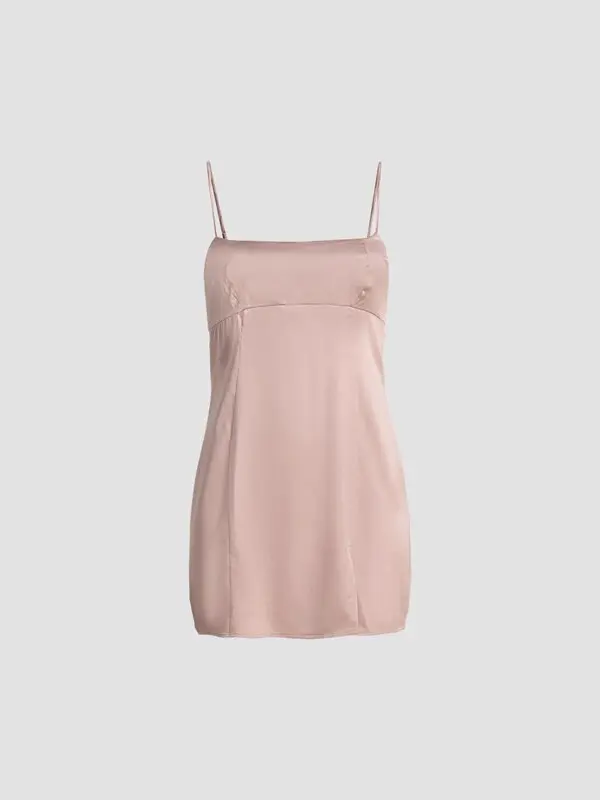 Kiki De Montparnasse Tous Les Jours Silk Nightie - Buff