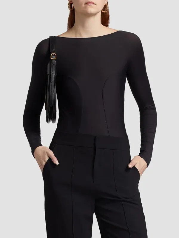 Kiki De Montparnasse Echauffe Backless Bodysuit