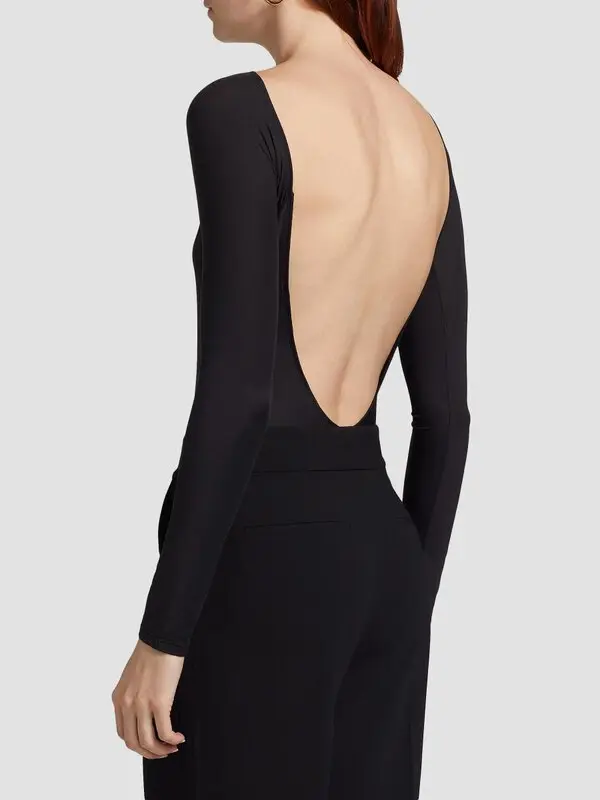 Kiki De Montparnasse Echauffe Backless Bodysuit