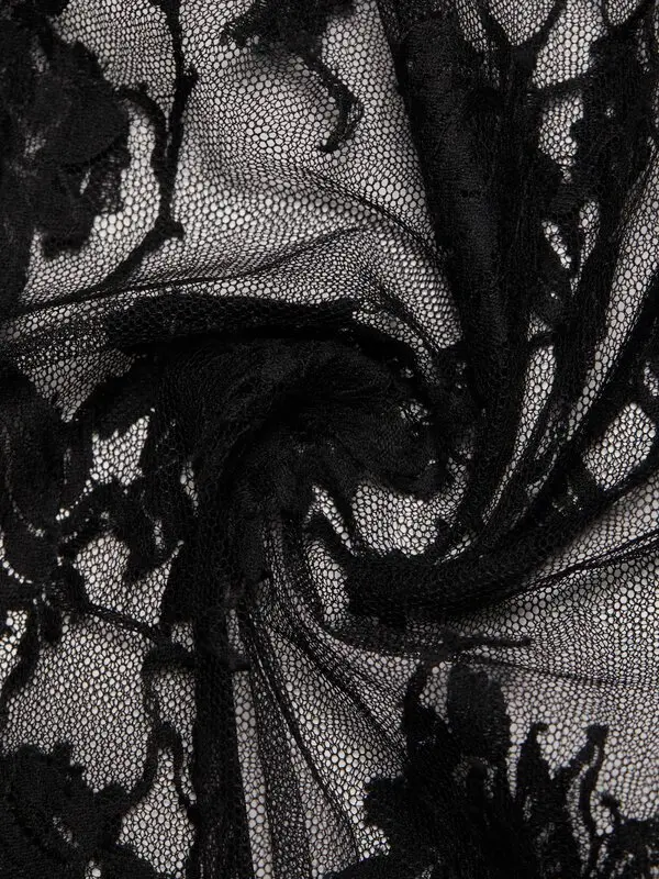 Kiki De Montparnasse Dominique Sheer Lace Midi-dress
