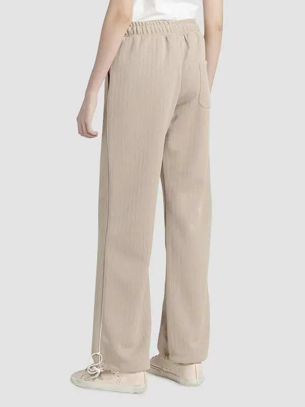 GOLDEN GOOSE Star Pinstriped Joggers