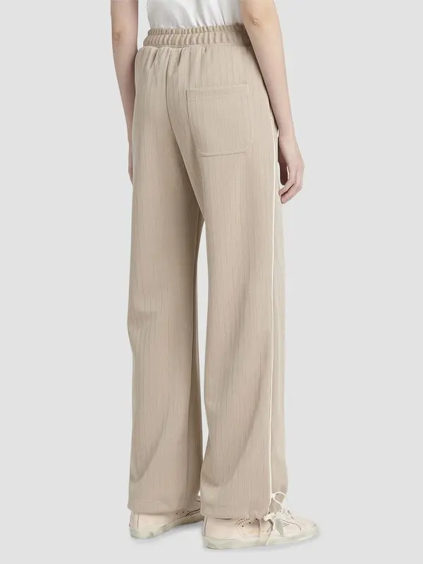 GOLDEN GOOSE Star Pinstriped Joggers