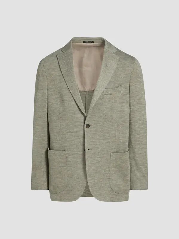 SAKS FIFTH AVENUE Wool-cashmere Sport Coat - Beige