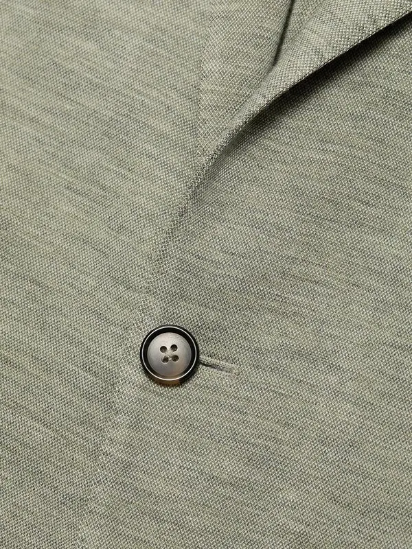 SAKS FIFTH AVENUE Wool-cashmere Sport Coat - Beige