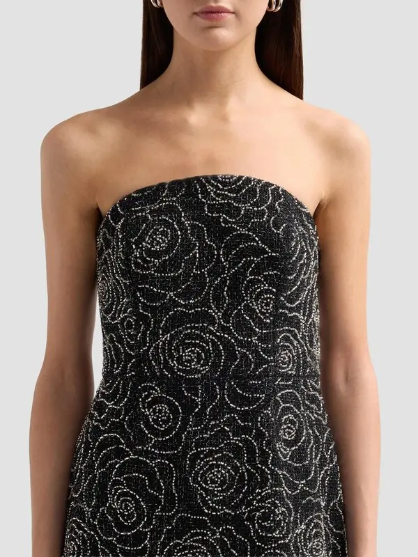 MILLY Kait Beaded Midi Dress