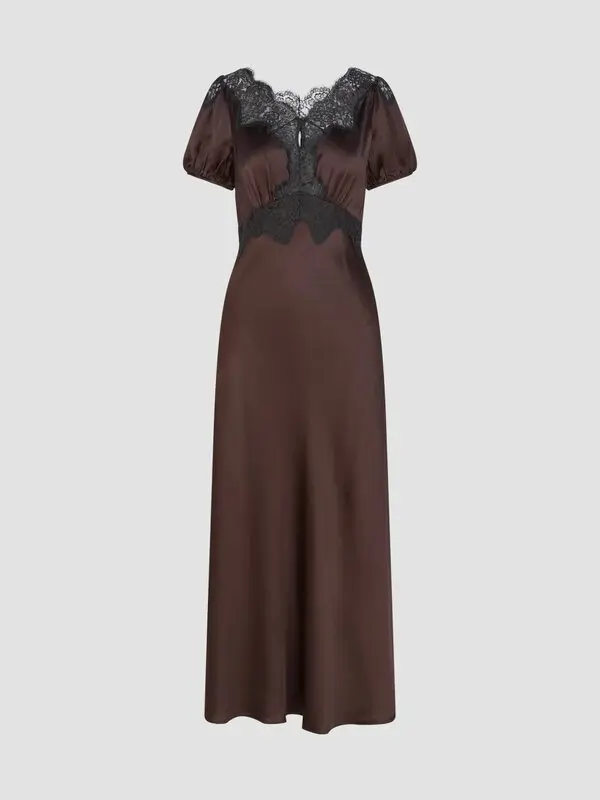 Hill House Home The Oakley Dress - Chocolate