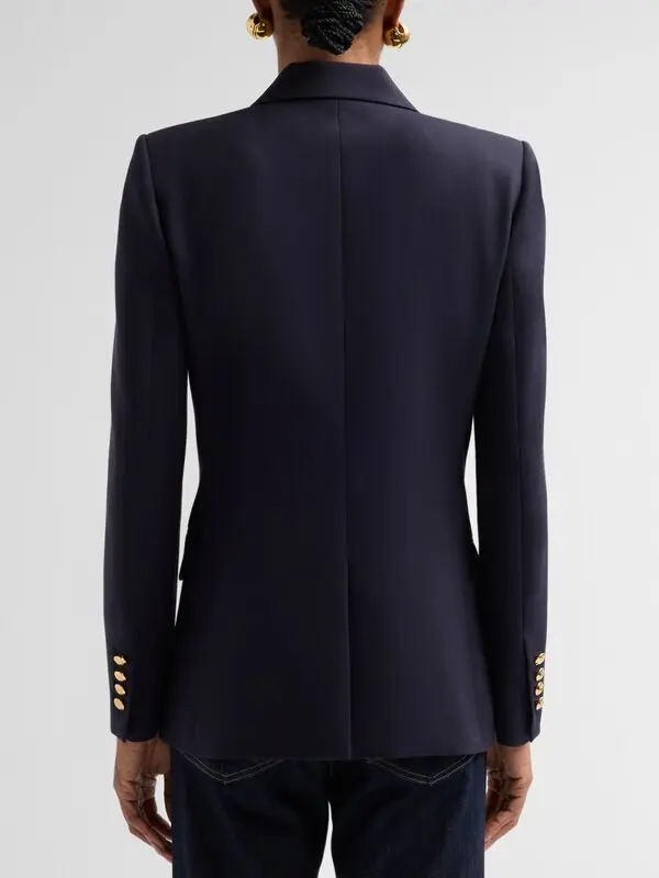 NILI LOTAN Bruni Wool Double-breasted Blazer