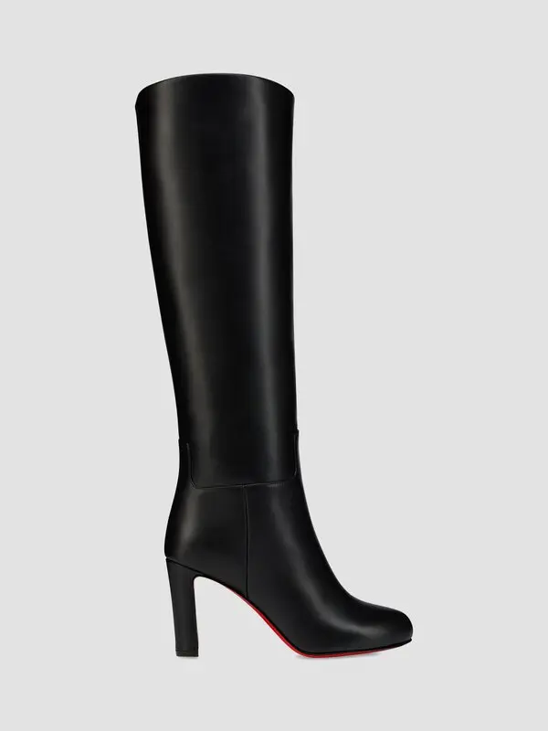 CHRISTIAN LOUBOUTIN Loo Botta Leather Boots