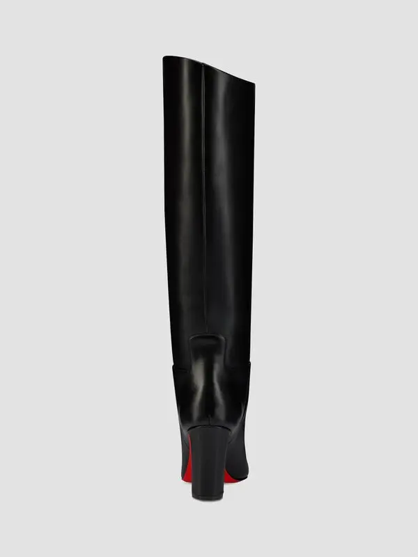 CHRISTIAN LOUBOUTIN Loo Botta Leather Boots